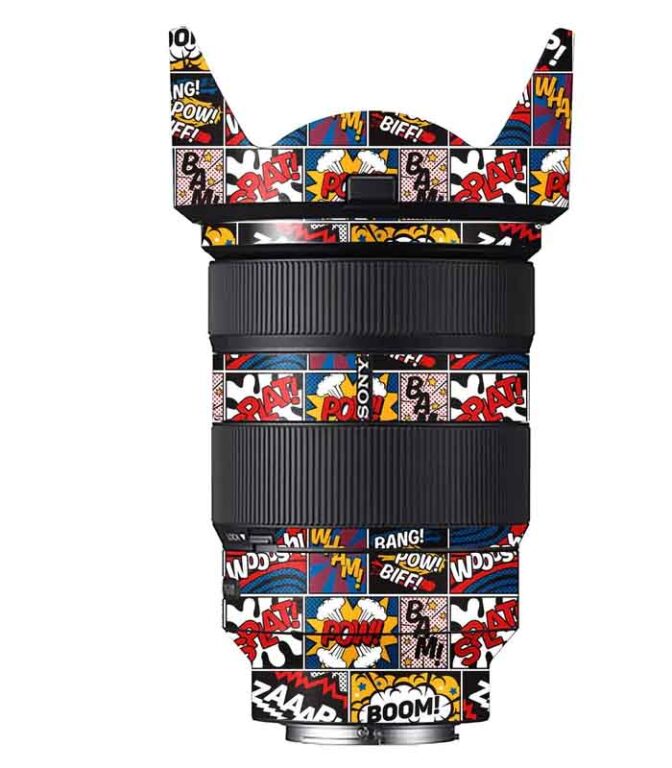 Camera skin for all models Design 08 Lens Plus Body - Jaiswal Photo Goods