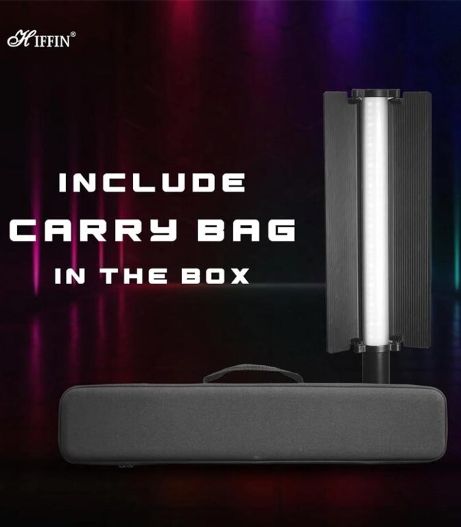 Hiffin HF 600 RGB LC Light Stick - Jaiswal Photo Goods